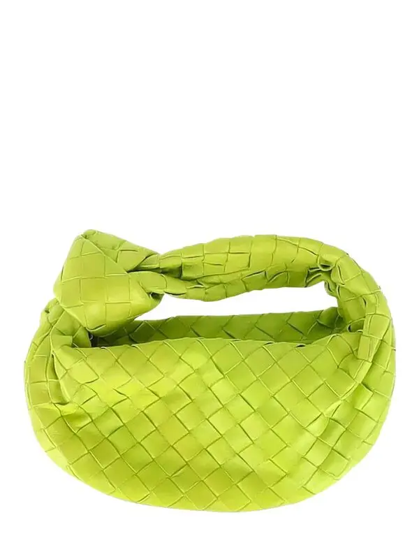 Bottega Veneta Mini Jodie Intrecciato-design Tote Bag - Green