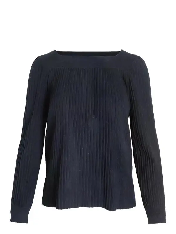 A.p.c. Ribbed Knit Sweater - Blue