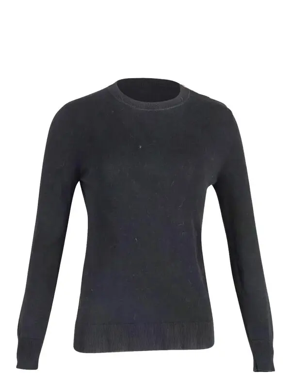 Givenchy Crewneck Cotton Sweater - Black