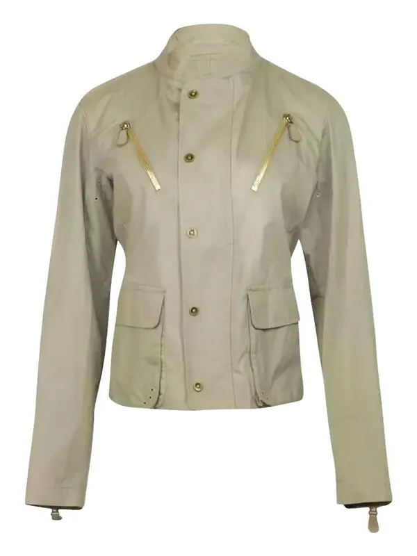 Bottega Veneta Mandarin-collar Cotton Jacket - Neutrals