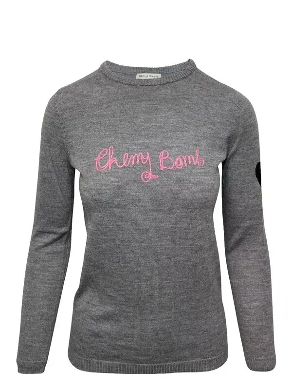 Bella Freud Crew-neck Sweater - Grey