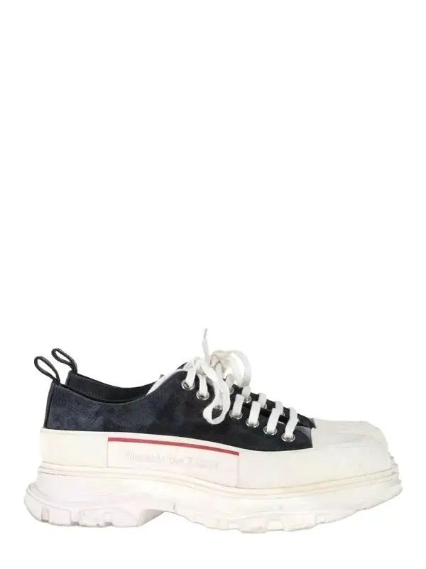 Alexander McQueen Suede Sneakers - Blue