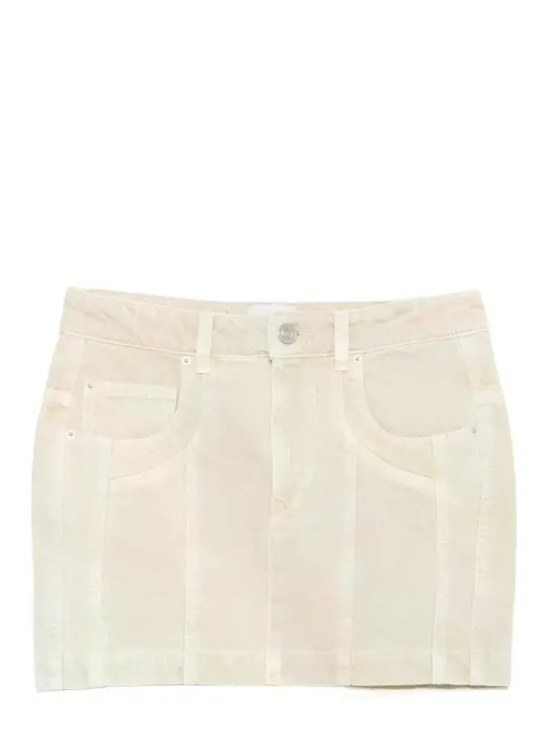 MARANT ETOILE Juana Mini Skirt - Neutrals