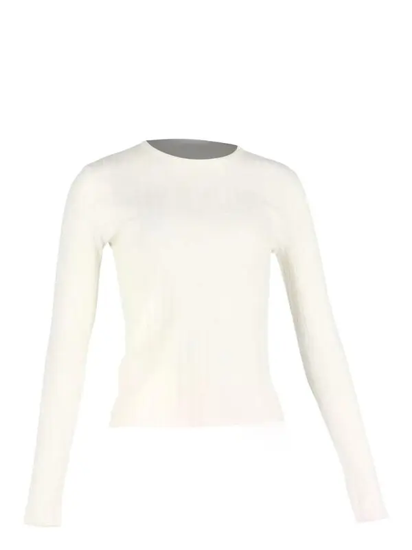 Gabriela Hearst Ribbed-knit Sweater - White