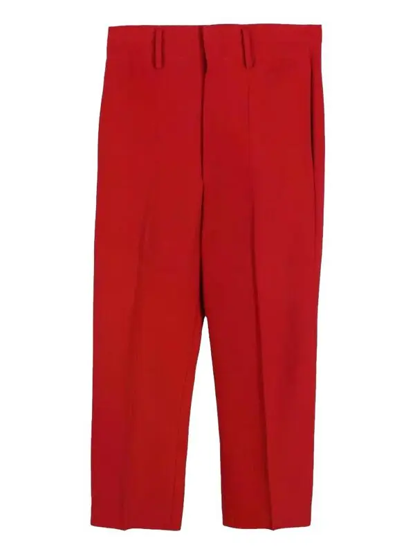 ISABEL MARANT VINTAGE Cotton Trousers - Red