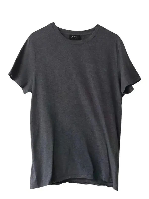 A.p.c. Crewneck Short-sleeve T-shirt - Grey