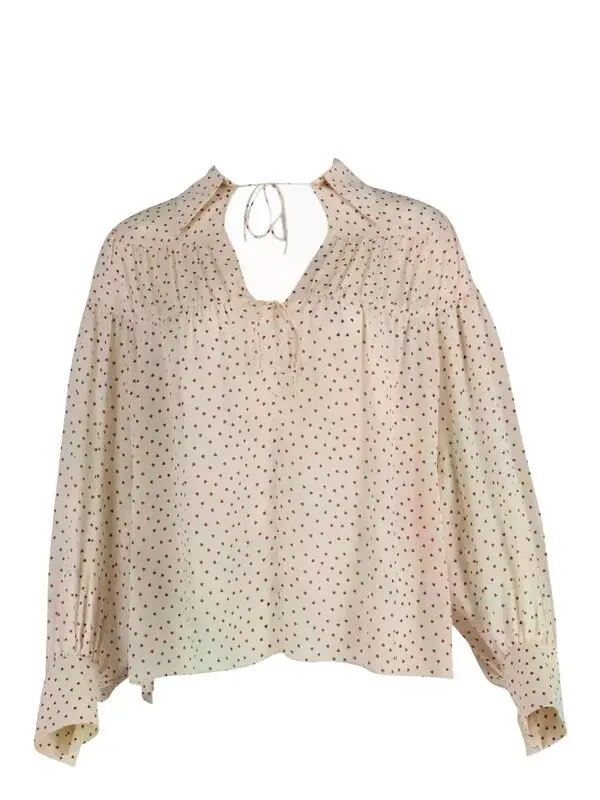 JOSEPH Crosby Printed Blouse - Neutrals