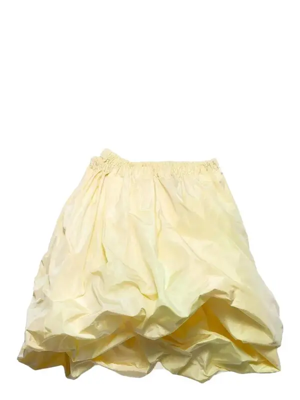 Prada Gathered Fit Skirt - Yellow