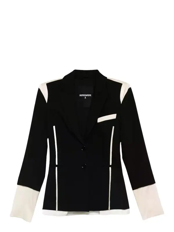 Patrizia Pepe Slim Blazer - Black