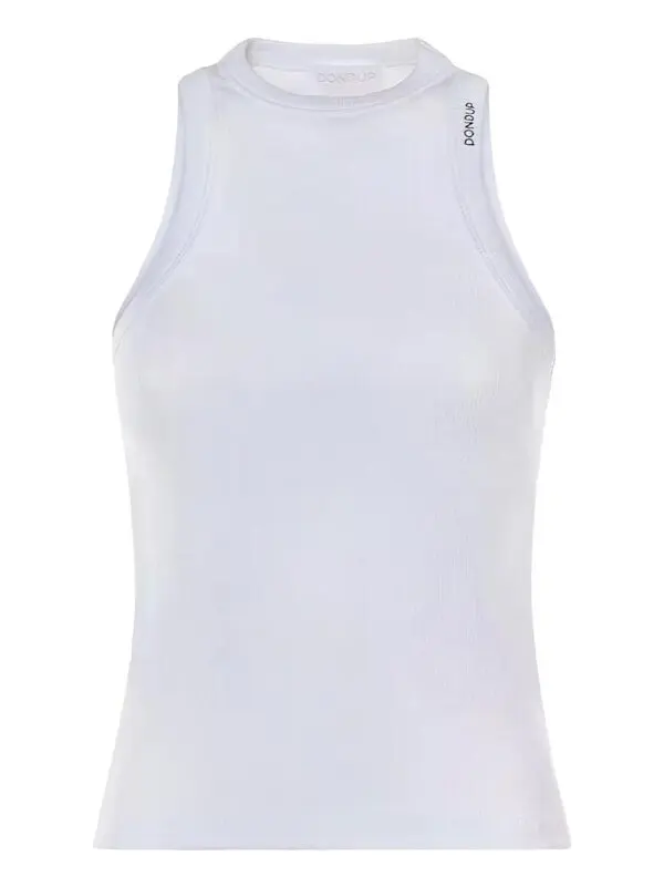 DONDUP Crew-neck Tank Top - White