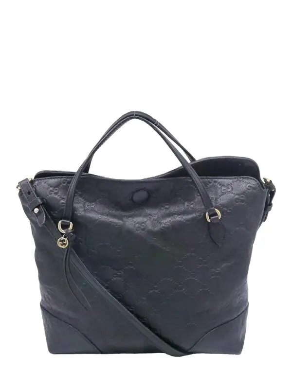 Gucci Ssima Bree Tote Bag - Black
