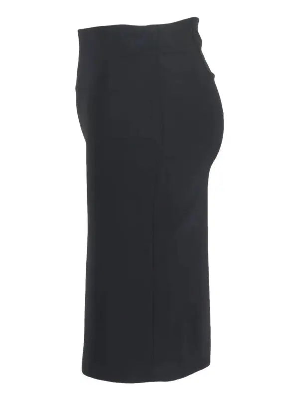 Theory Pencil Midi Skirt - Black