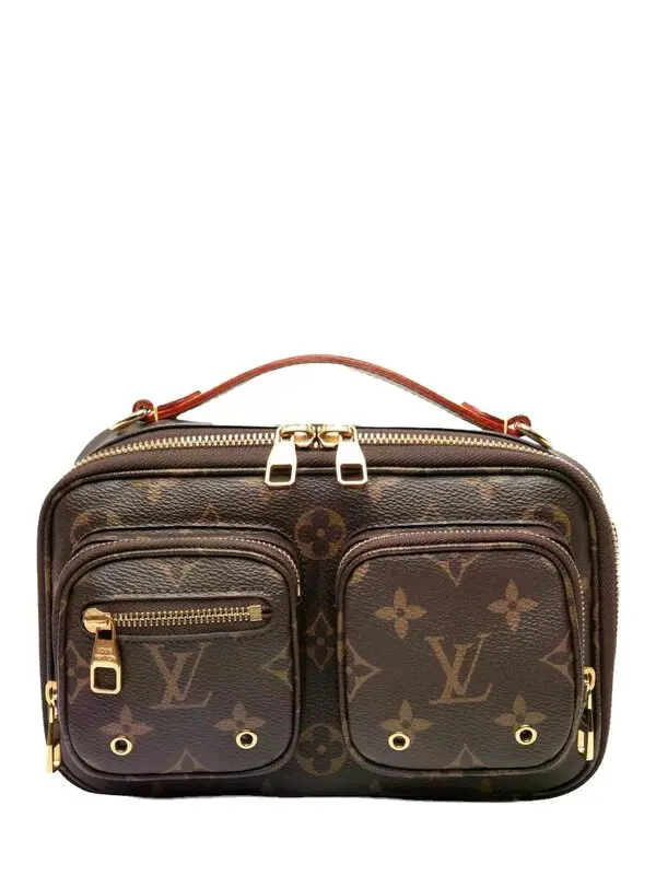 LOUIS VUITTON Monogram Utility Satchel 2021-2025 - Brown