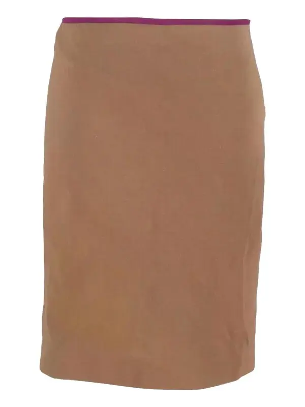 THE ROW Colour-block Pencil Skirt - Brown
