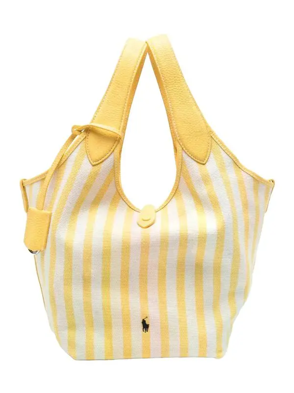 Polo Ralph Lauren Striped Tote Bag - Yellow