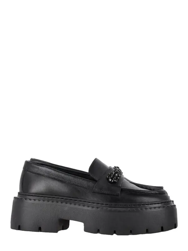 JIMMY CHOO Bryer Loafers - Black
