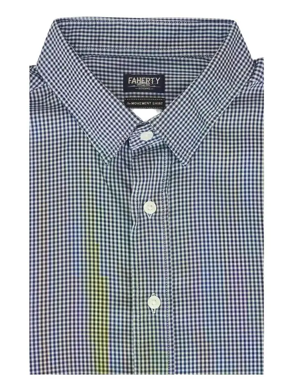 Faherty Brand Polo-collar Shirt - Blue