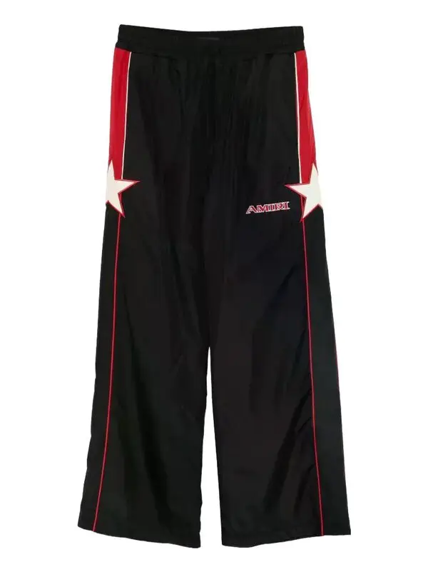 Amiri Star Panelled Track Pants - Black