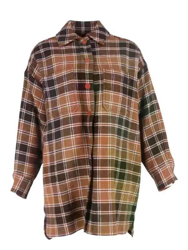 See By Chloé Checked Flannel Shirt - Brown
