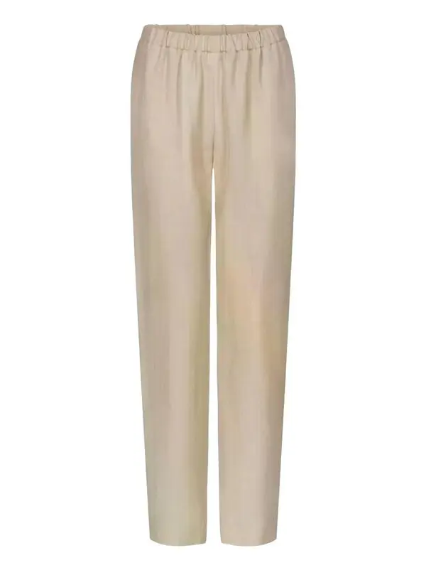Loulou De Saison Scot Elasticated Trousers - Neutrals