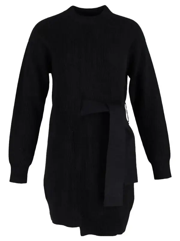 Proenza Schouler Ribbed-knit Dress - Black