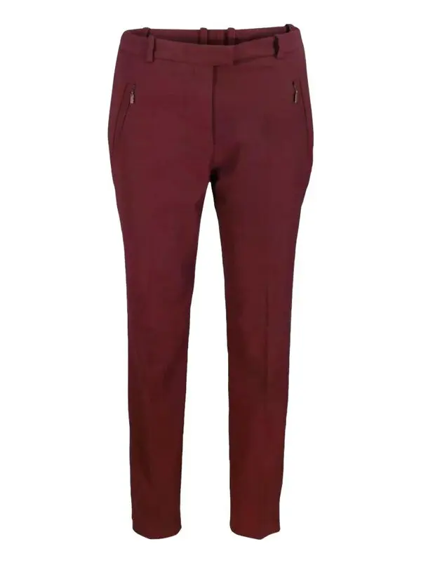 BOSS Taped Zip-up Trousers - Red