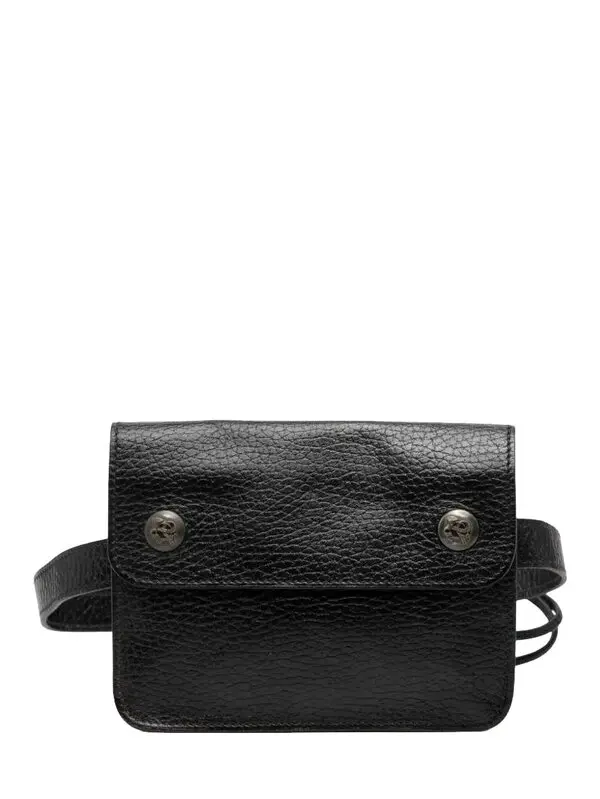 Hermès 1981 Courchevel Pochette Belt Bag - Black