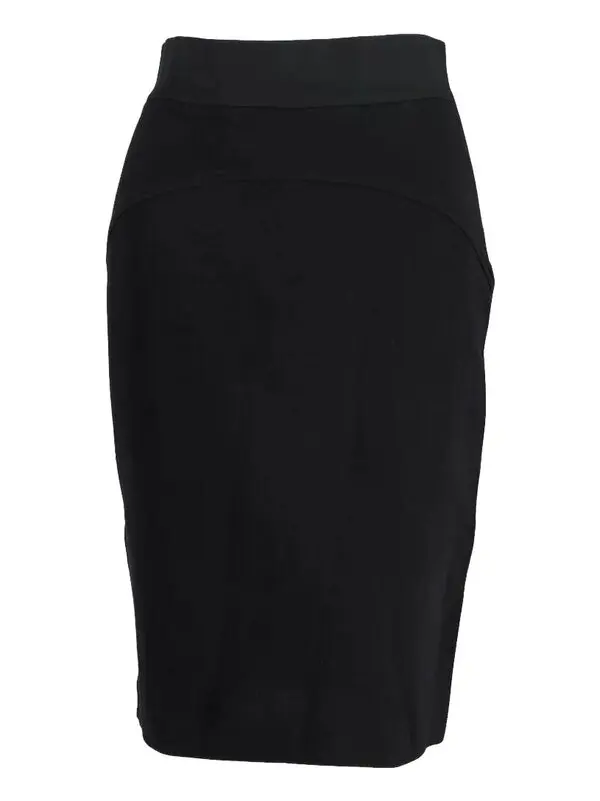 Diane Von Furstenberg Cotton Midi Skirt - Black