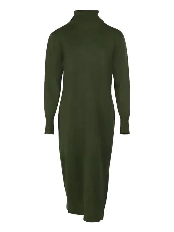 JOSEPH Sally Turtleneck Dress - Green