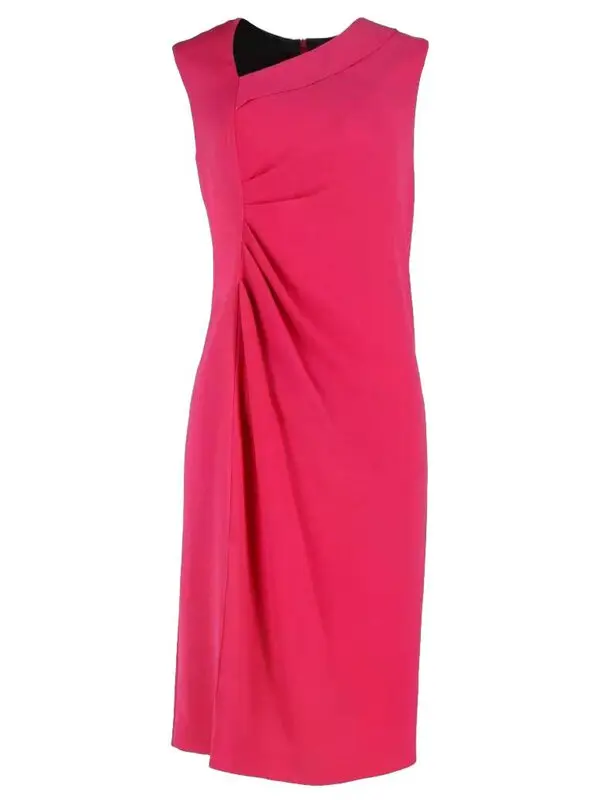 JOSEPH Ruched Sleeveless Dress - Pink