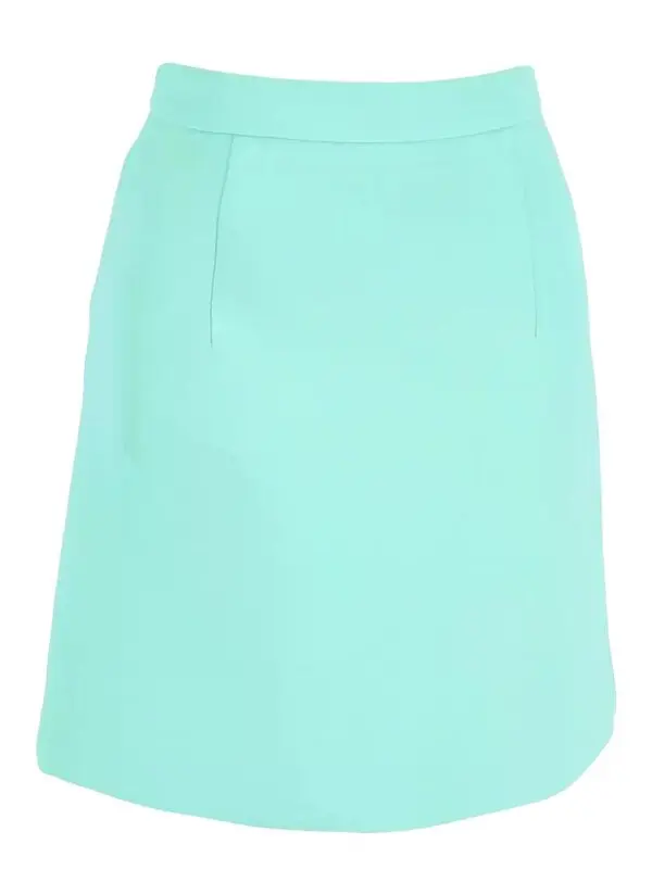 Alexander McQueen Wool Mini Skirt - Blue