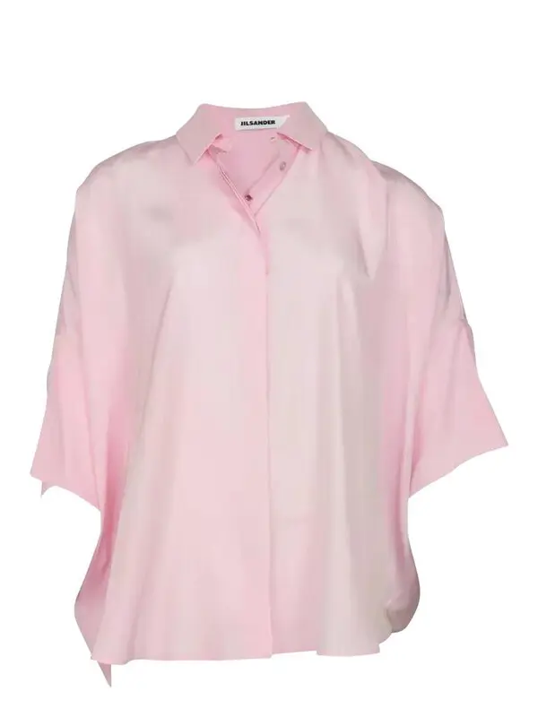 JIL SANDER Silk Shirt - Pink