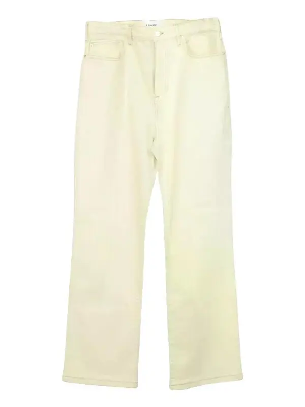 FRAME Le Jane Cropped Trousers - Neutrals