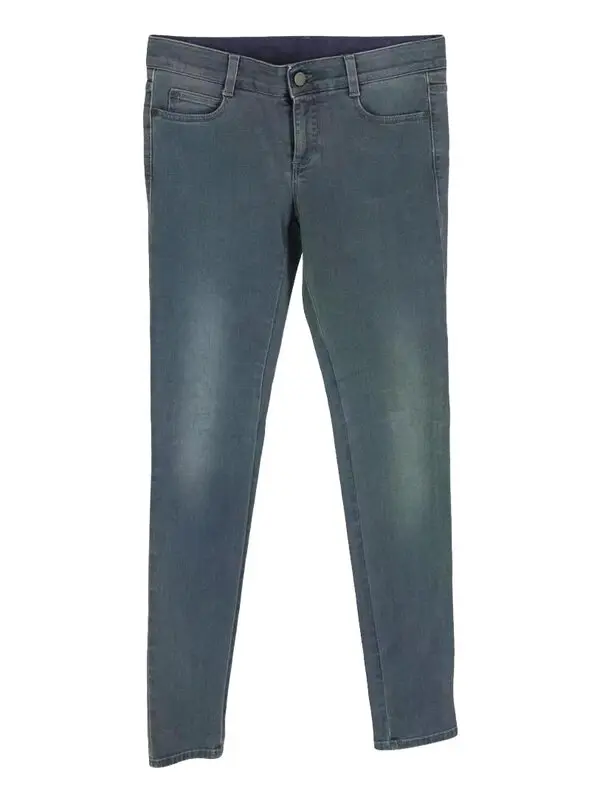 Stella McCartney Belt-loops Skinny Jeans - Blue