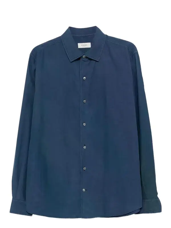 Agnona Buttoned Shirt - Blue