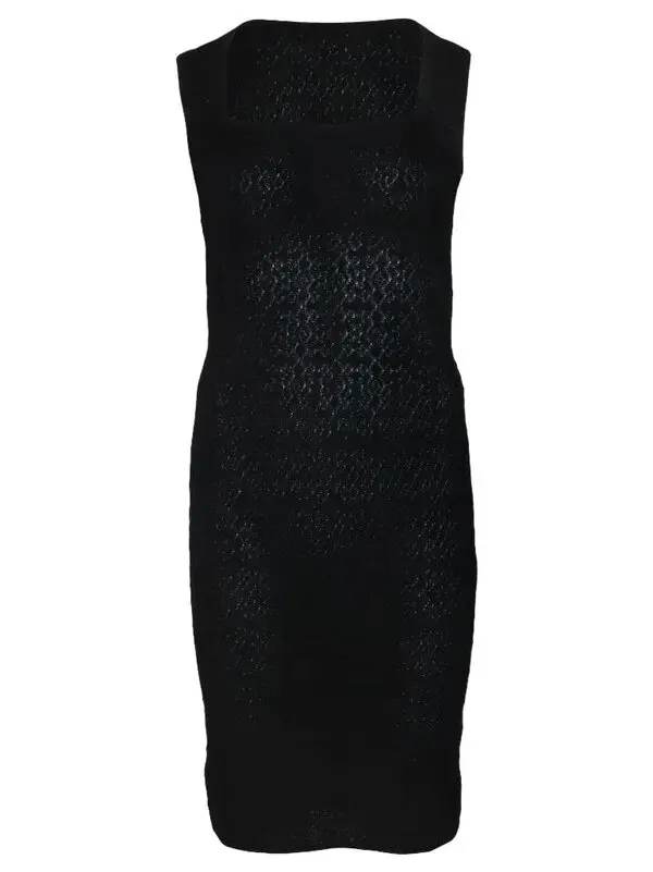 Alaïa Sleeveless Mini Dress - Black