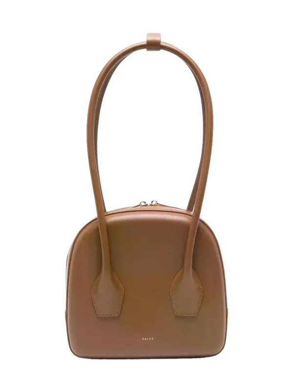 SALCE Rounded Shoulder Bag - Brown