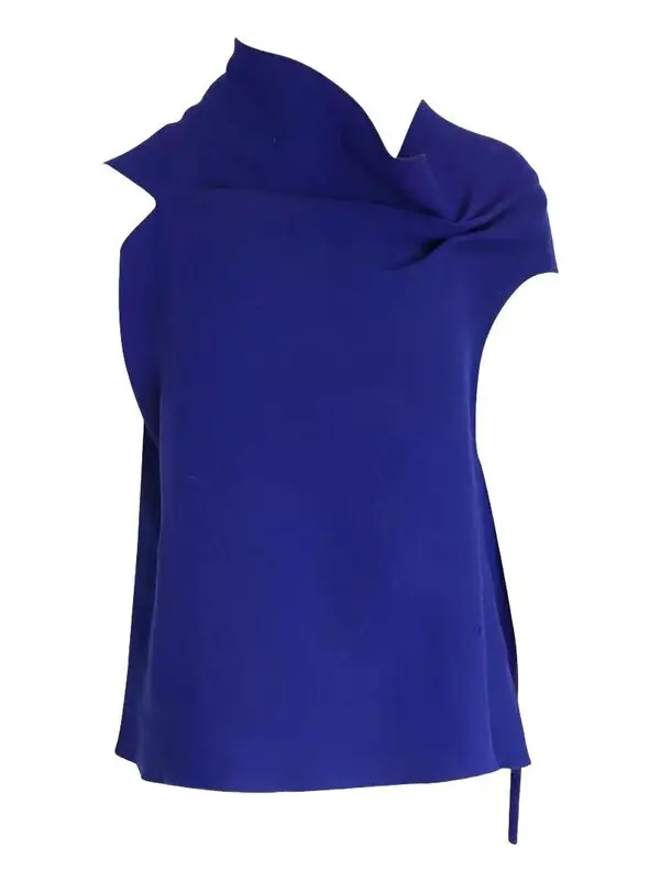 Roland Mouret Asymmetric Top - Blue