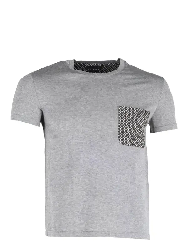 Alexander McQueen Skull Pocket T-shirt - Grey