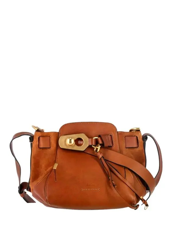 Chloé Owen Leather Bucket Bag - Brown