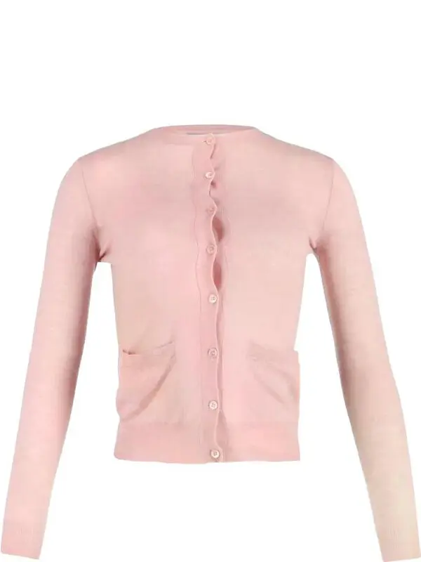JOSEPH Button Cashmere Cardigan - Pink