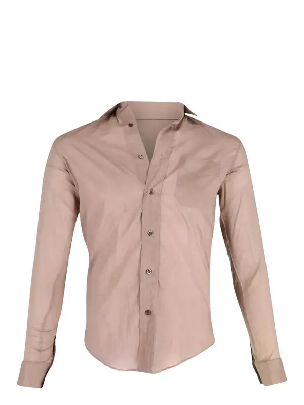 Dior Long-sleeve Button-down Shirt - Neutrals