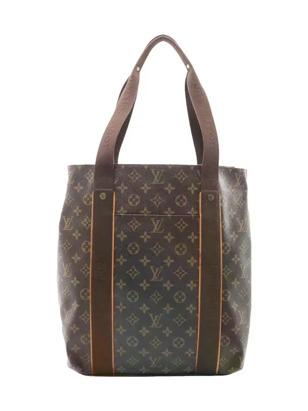 LOUIS VUITTON 2009 Monogram Cabas Beaubourg Tote Bag - Brown