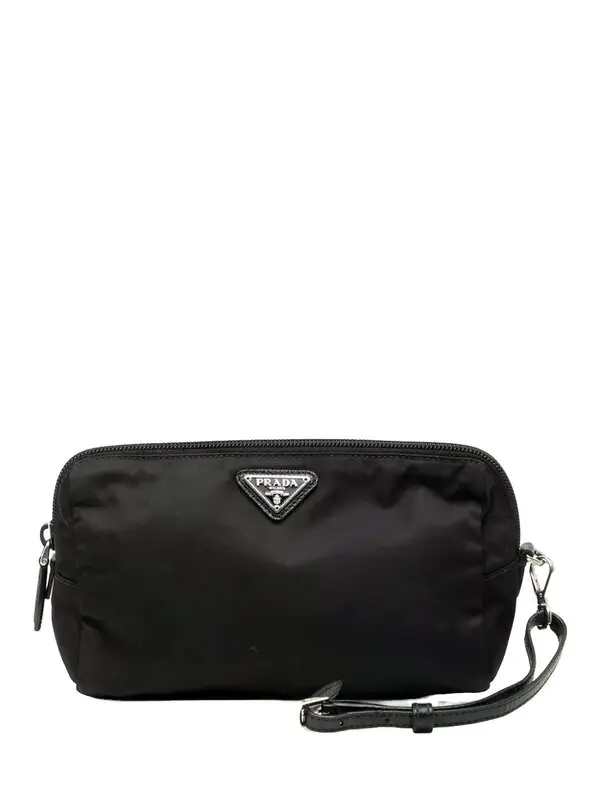 Prada 2000-2013 Tessuto Pouch - Black