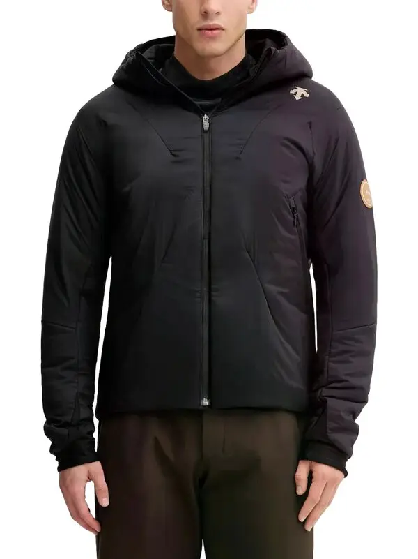 DESCENTE Hooded Ski Jacket - Black