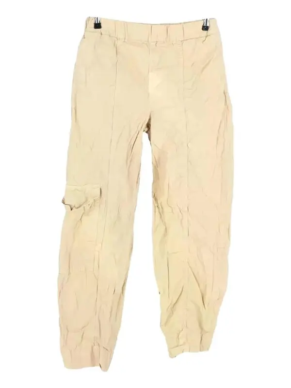GANNI Elasticated Cargo Pants - Neutrals