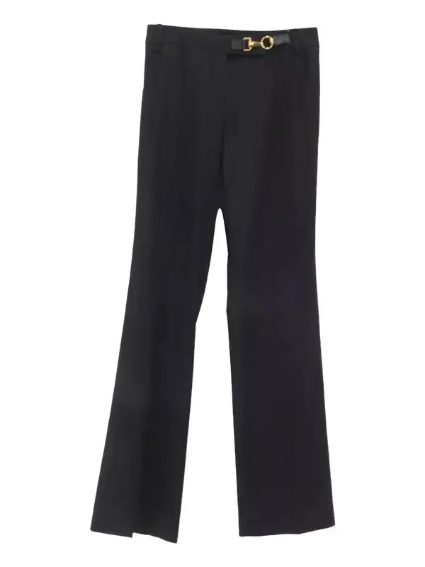 Gucci Horsebit Trousers - Black