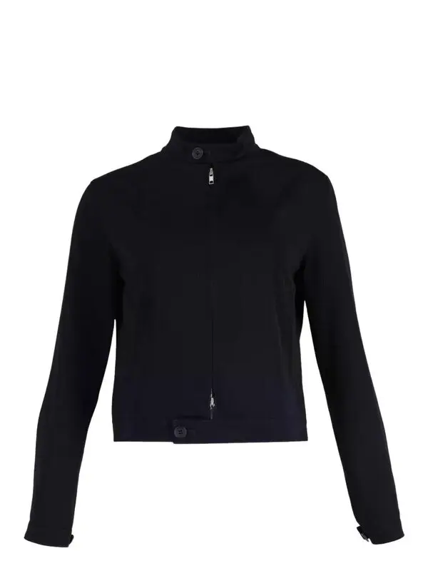 Yohji Yamamoto Zip Button Jacket - Blue