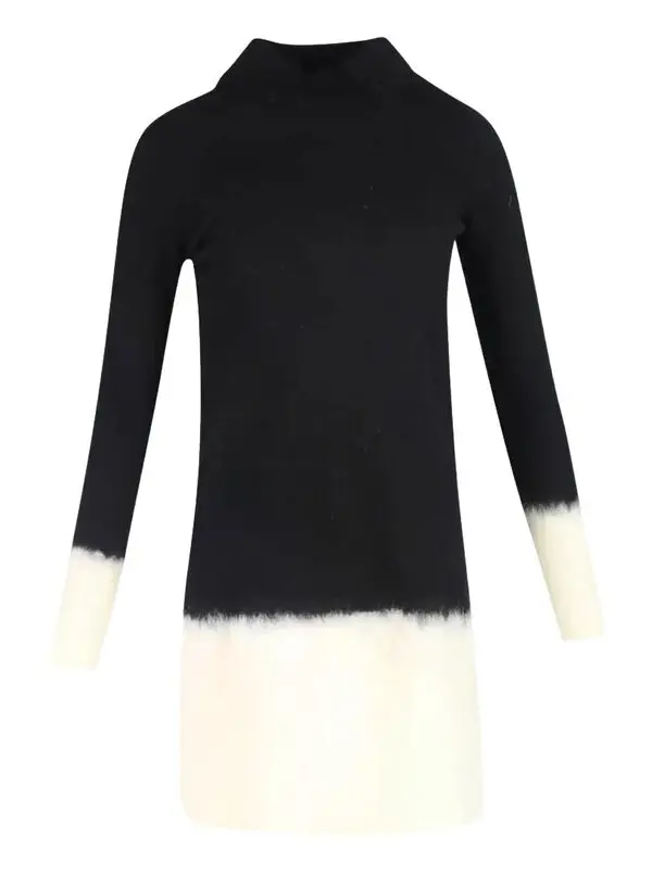 Escada High-neck Wool Sweater - Black
