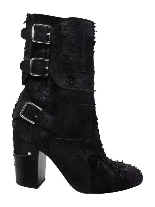 Laurence Dacade Merli Buckle Ankle Boots - Black